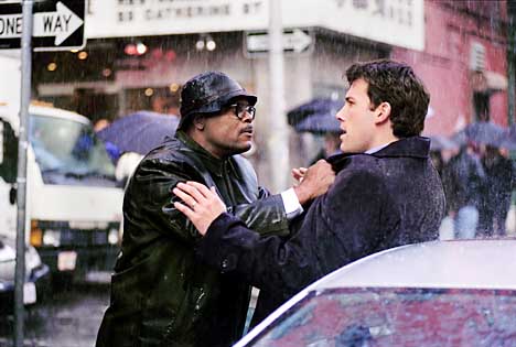 ROAD RAGE / In noir thriller 'Changing Lanes,' a car crash thrusts two ...