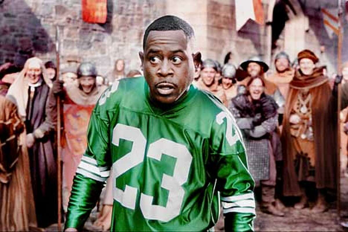 Lawrence gets medieval / As a modern man transported to A.D. 1328, he ...