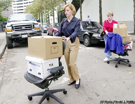 THE ENRON COLLAPSE / Employees Resurface / Life after Enron / Displaced ...