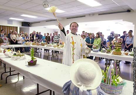 RITUALS / Rites of Spring / Blessing the baskets / Blessing the baskets ...