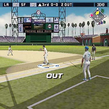 Inside baseball / Gamers can take in the action at Pac Bell Park ...