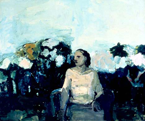 Retrospective shows Bischoff's ups, downs / Canvases show struggles ...