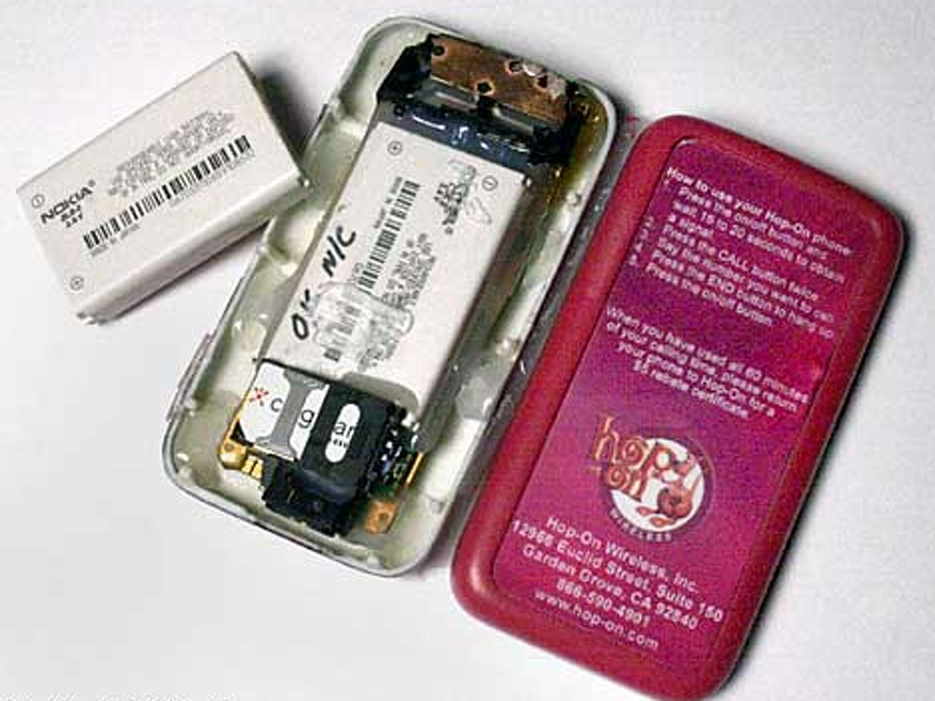 Sample 'new' cell phone really just modified Nokia