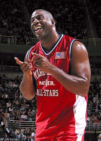 Magic, 10 years later / Athletes haven't gotten message