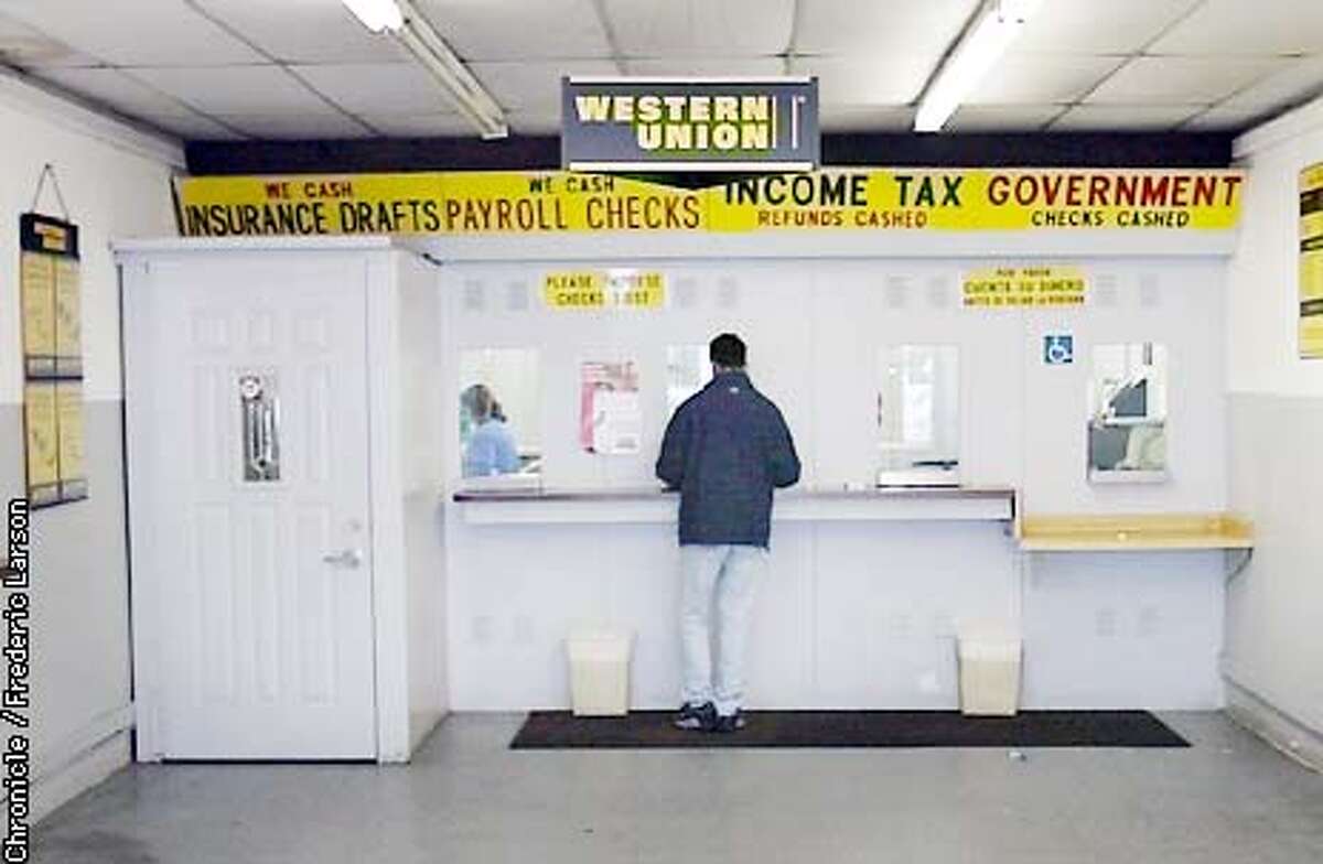 Wiring cash costly for immigrants / Money transfer firms bite into ...