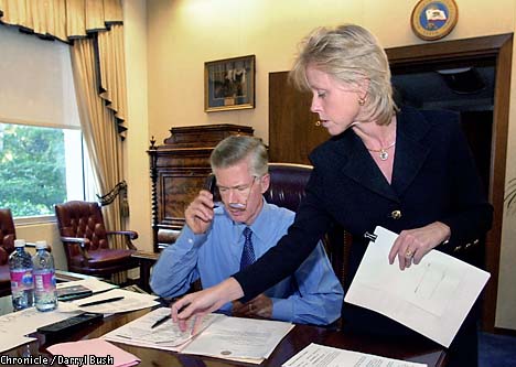 NEWSMAKER PROFILE / Susan Kennedy / Wielding power behind the scenes ...