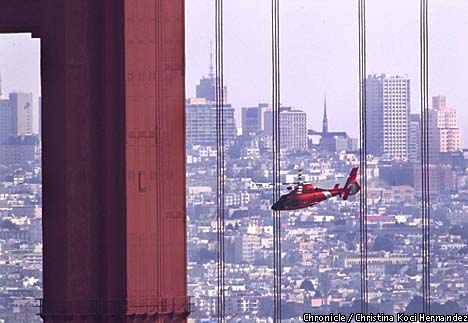 Armed soldiers, police stand watch on bridges / Bay Area commuters take ...