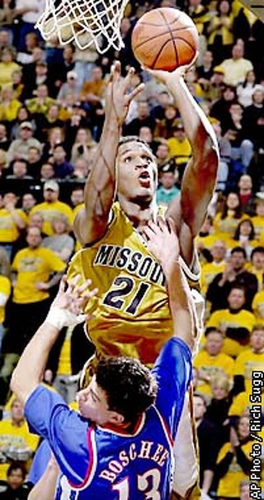 Rush hour not quite congested / Missouri's Kareem set to face UCLA ...