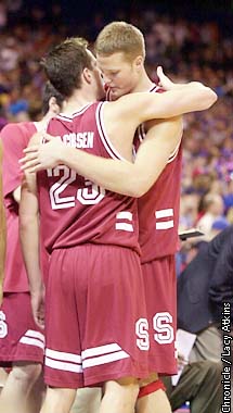 Cardinal crushed / Kansas obliterates Stanford to secure Sweet Sixteen ...