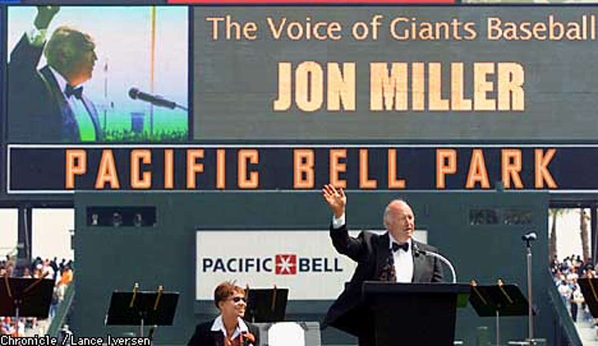 PROFILE / Jon miller / Giants' voice living a dream in booth / Voice of ...