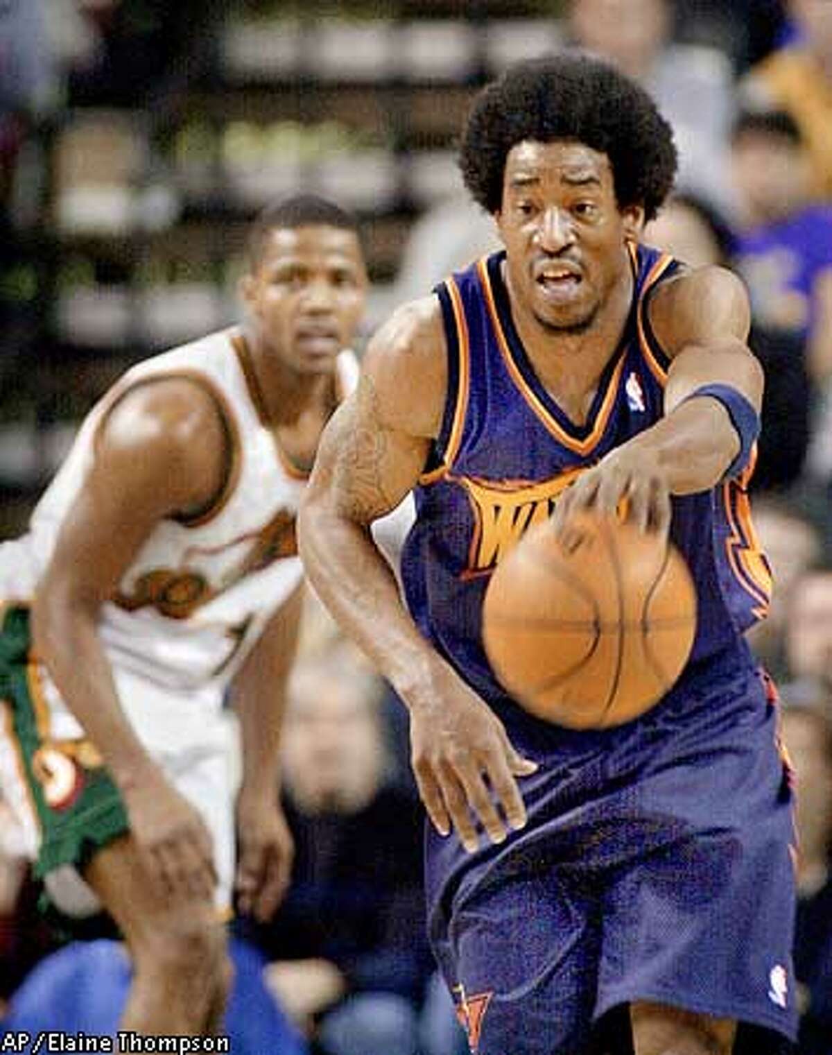 Warriors do a little house cleaning / Three-team deal pares roster ...