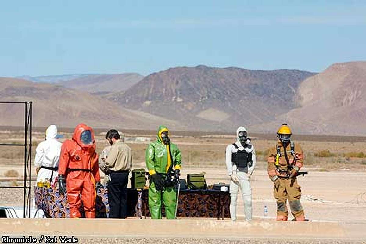 Training against terror / Nevada Test Site now boot camp for rescuers