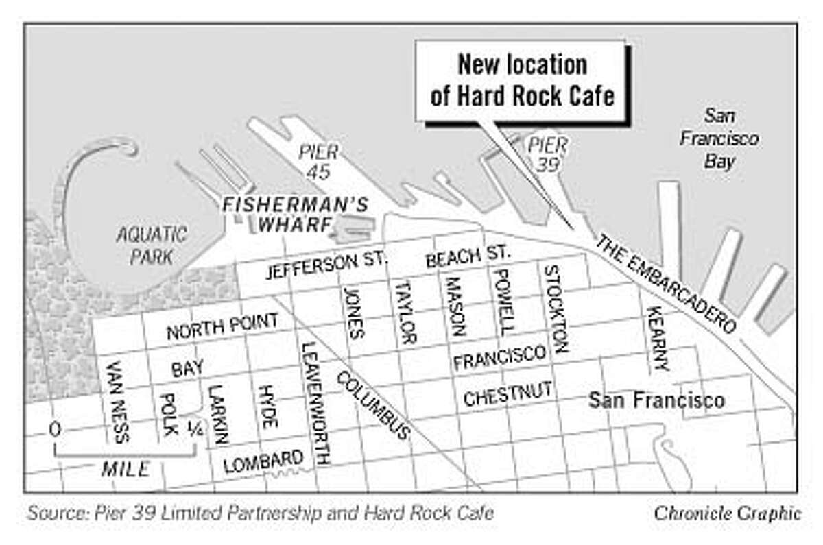 Hard Rock to relocate to Pier 39