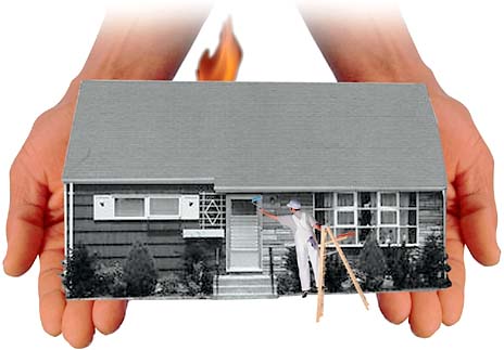 Safe at home / Terror, fire, earthquake -- or a shaky ladder -- can do ...