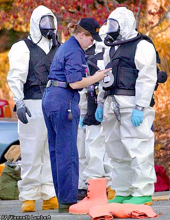 D.C. postal worker contracts anthrax / Man very ill but expected to ...