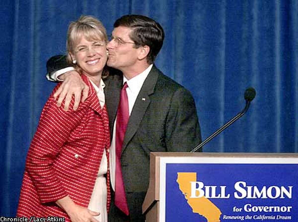 SIMON WINS BIG / Riordan's collapse sets up showdown for governor ...