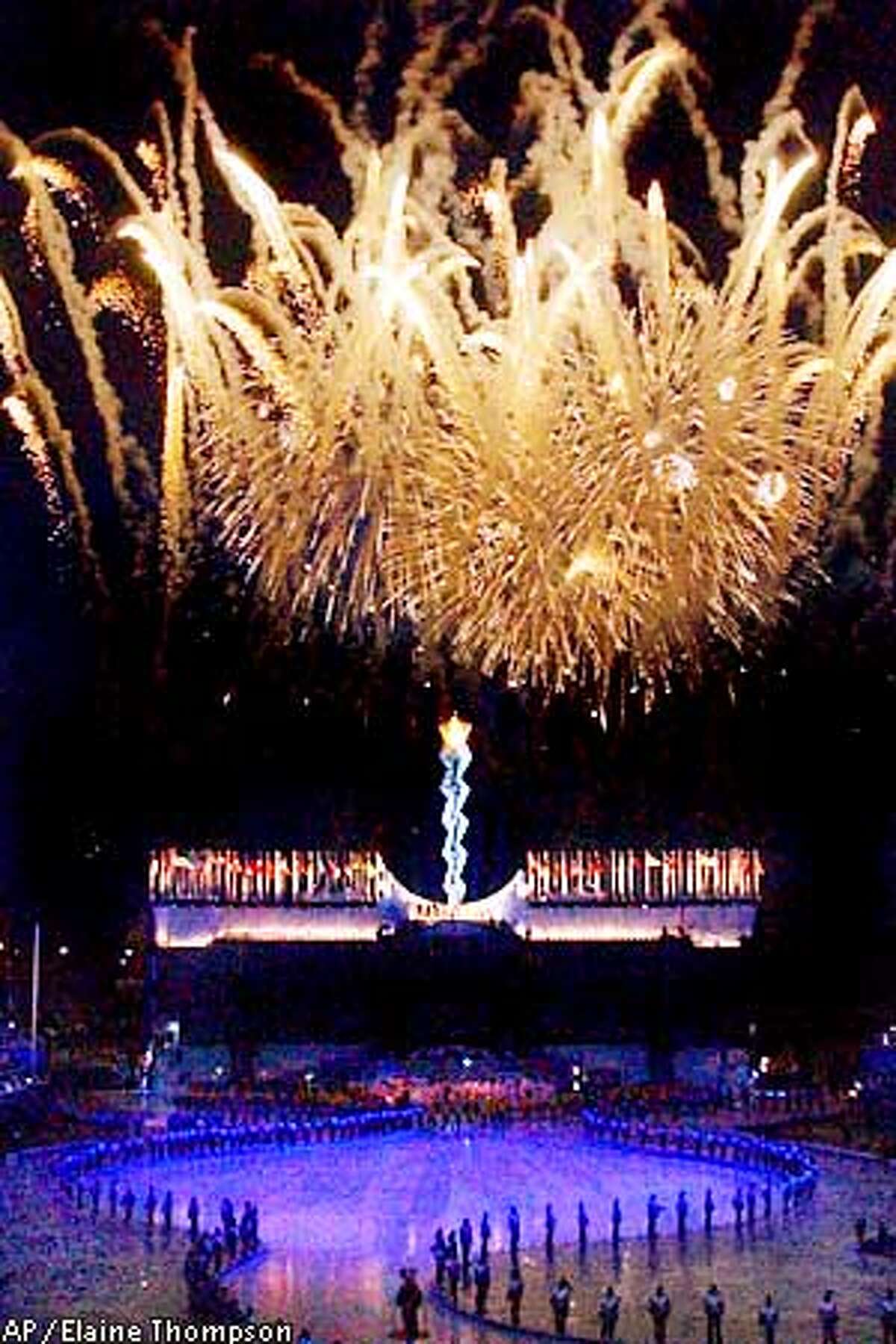 Games end with inspiring display / Pop stars abound -- as do U.S. medalists