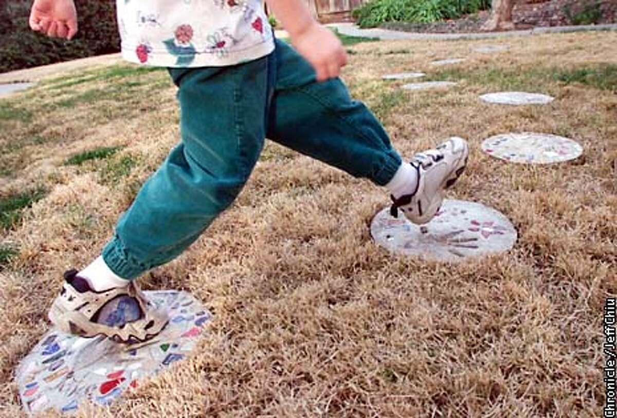 Stepping out / Kids' stepping-stones party makes memories for all