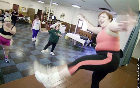 Teacher says fat, fitness can mix / S.F. mediates complaint Jazzercise ...