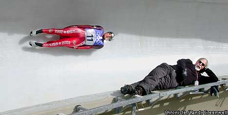 Luge / German gets record but not gold
