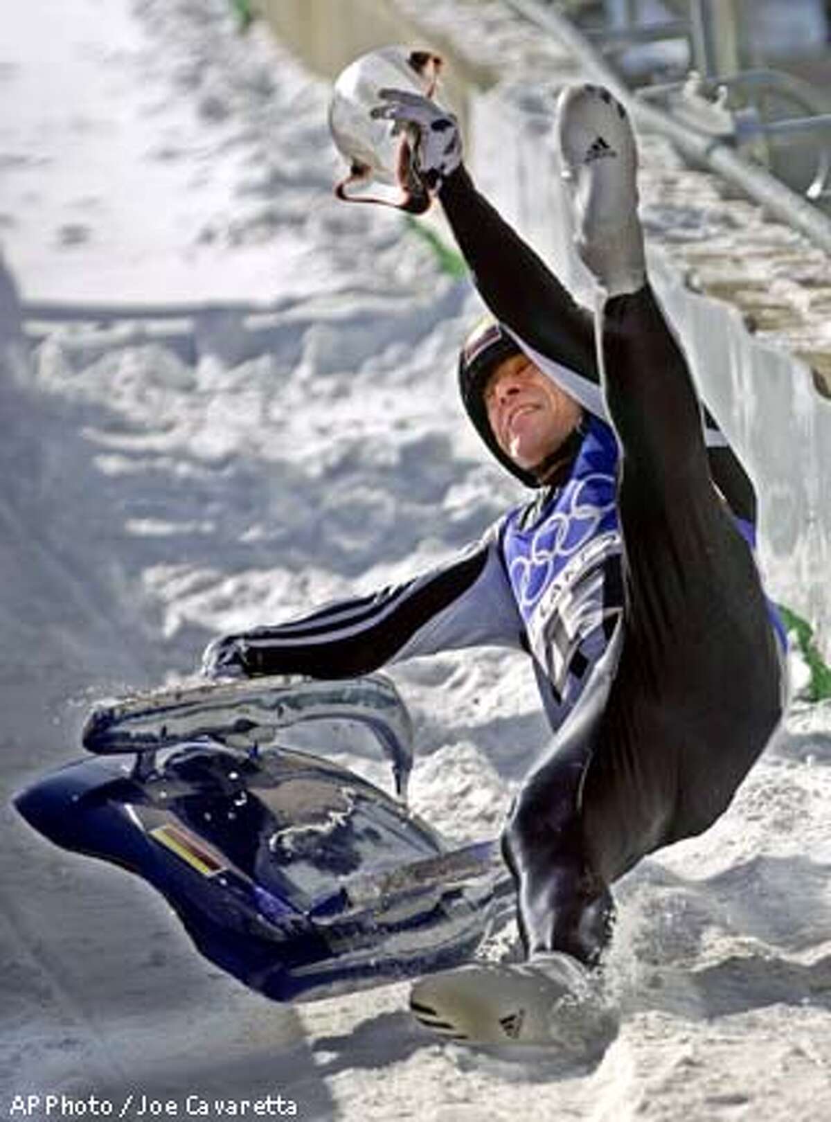 Luge / German gets record but not gold