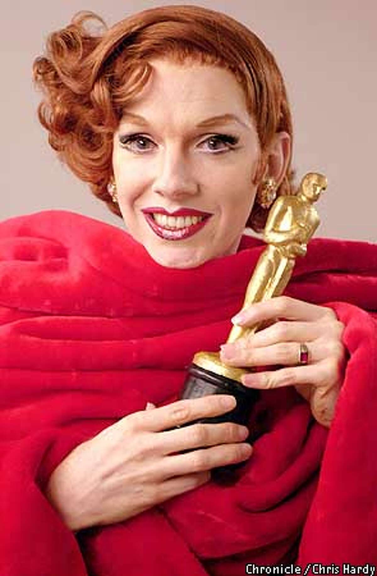 Beauty secrets / Drag performer Lypsinka saves outrageousness for the stage