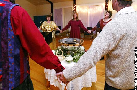 RITUALS / Spirit of Brigid / Celtic goddess brings Bay Area group together