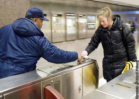 Test-drive for commute card