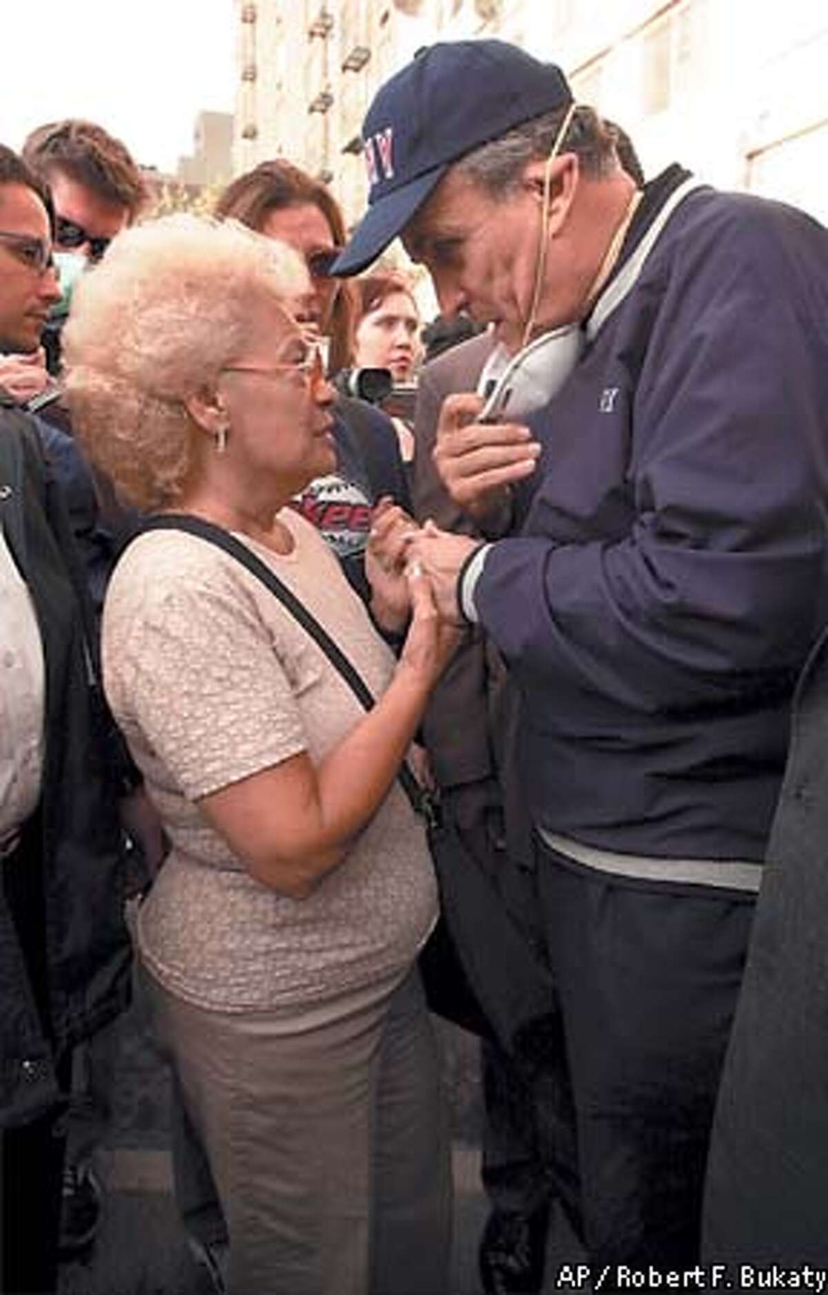 PROFILE / Rudolph Giuliani / N.Y. leans on 'Rudy the Rock' / Mayor's ...