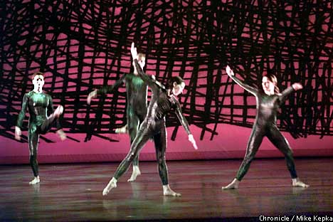 Letting 'Loose' from dance conventions / Cunningham shows his inventiveness