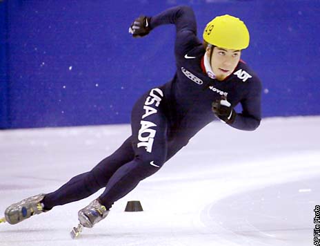 OLYMPIC PROFILE / Apolo Ohno / Speedskater's odd odyssey / Grunge ...