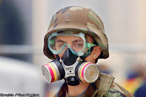 In N.Y., an air of terror / Toxic stew of chemicals and cement ...