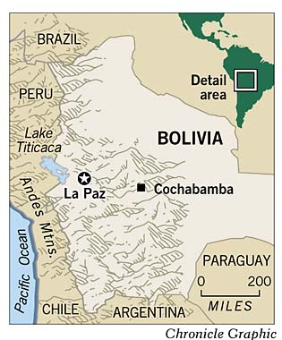 Bechtel battles against dirt-poor Bolivia / Nation severed water deal ...