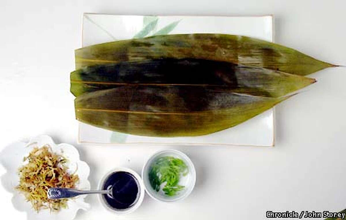EXOTIC WRAPS / Banana leaves and other ingredients add panache to ...