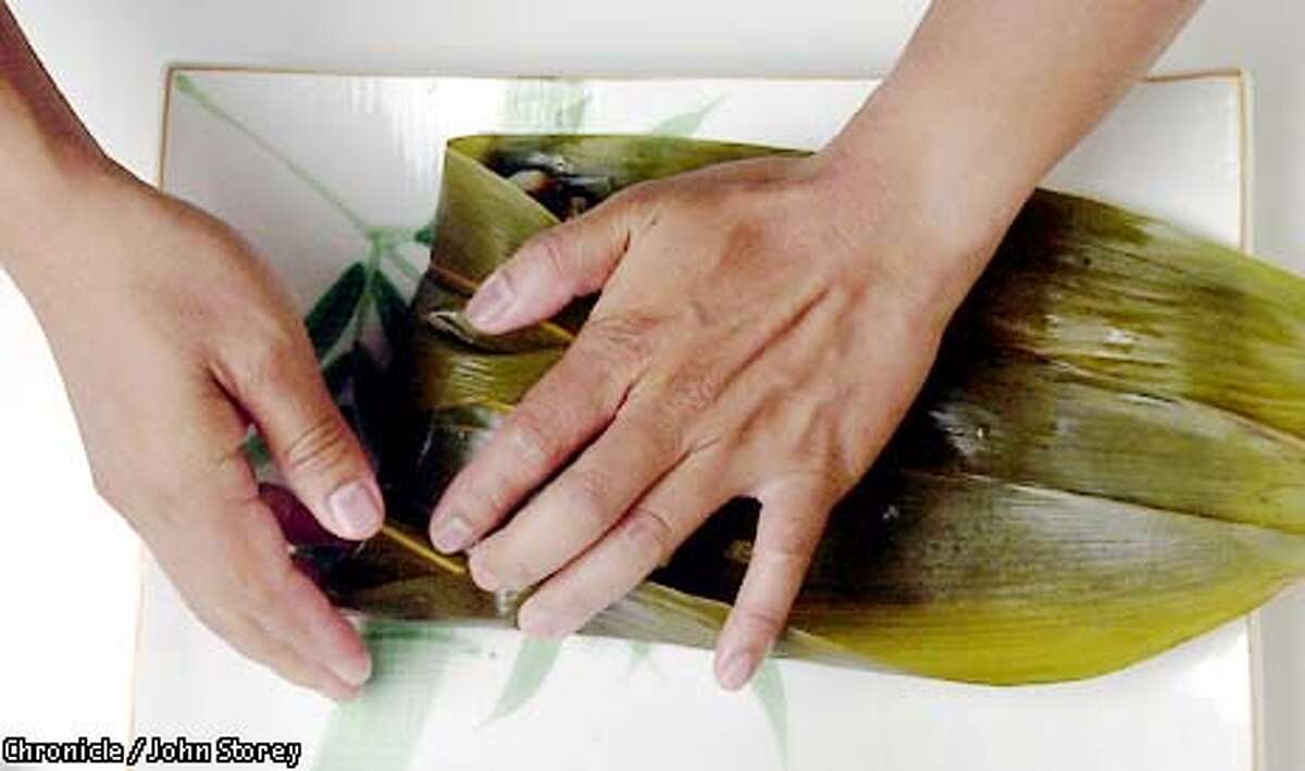 EXOTIC WRAPS / Banana leaves and other ingredients add panache to ...