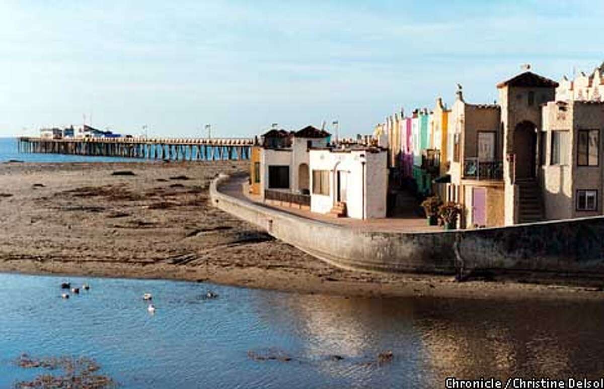 Capitola, the state's first summer resort, shines through a winter visit