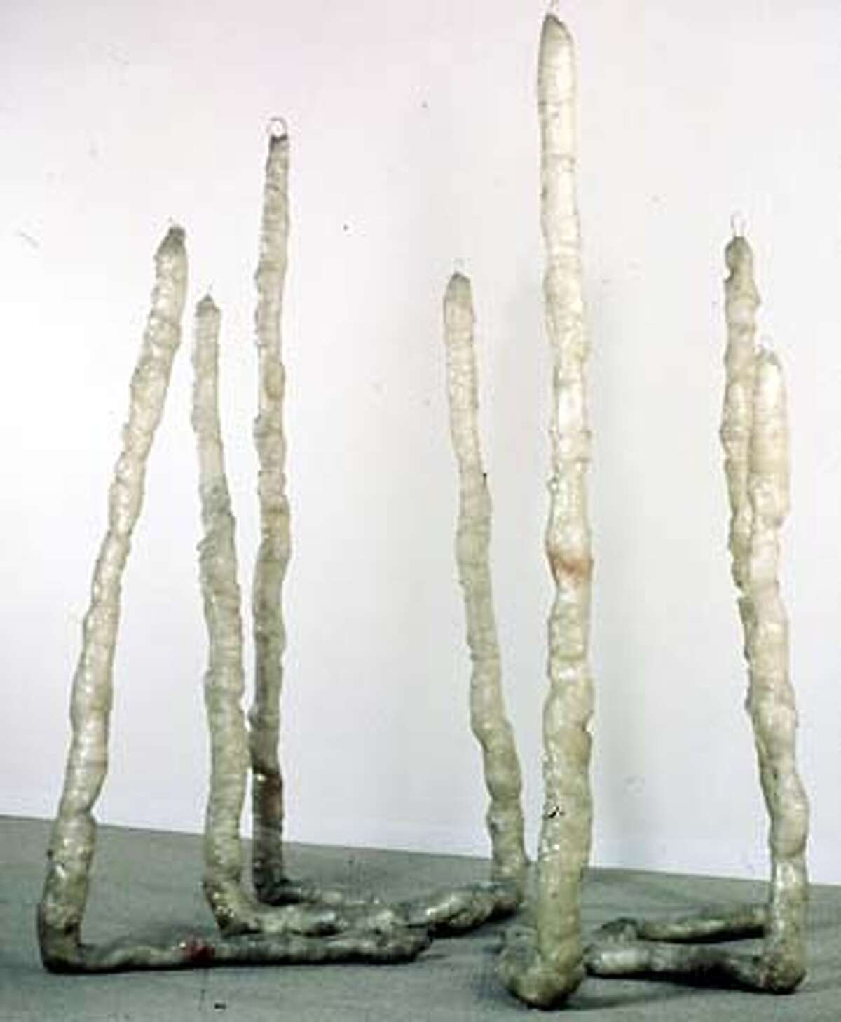 Hesse's sculpture -- one last look / Artist's fragile works deteriorating