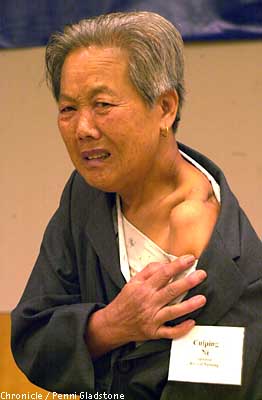 Survivors protest anniversary / Testimony about Rape of Nanking