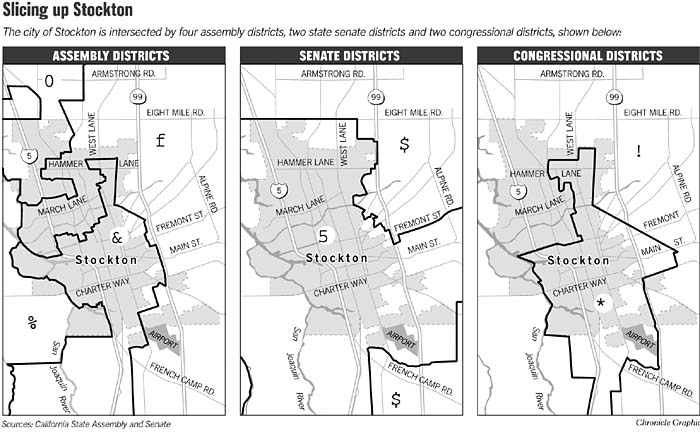 Every politician gets a piece of Stockton, it seems / Some need maps to ...