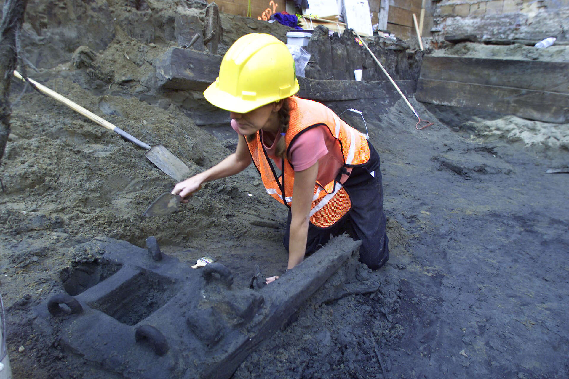 Up from the depths / 150 years after it was buried, Gold Rush ship ...