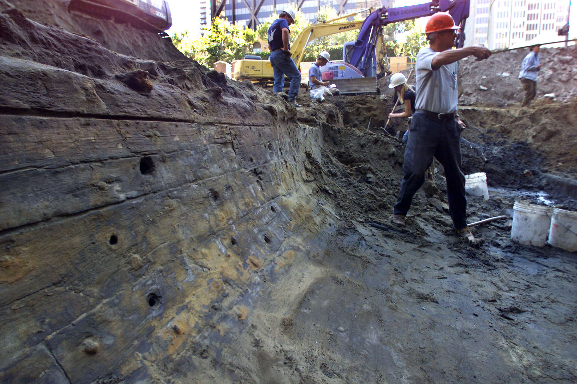 Up from the depths / 150 years after it was buried, Gold Rush ship ...