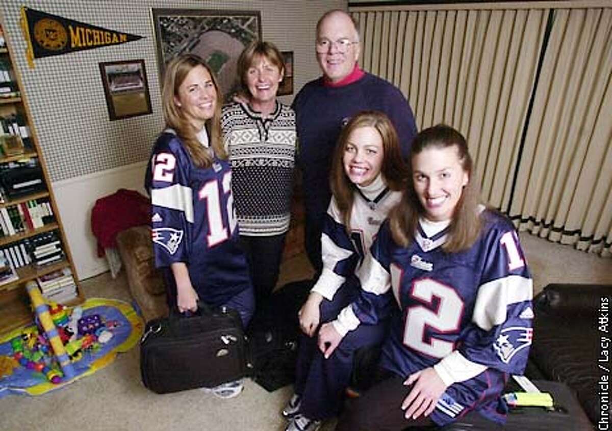 Bradys are family affair / Relatives cheer Pats QB in Raider land