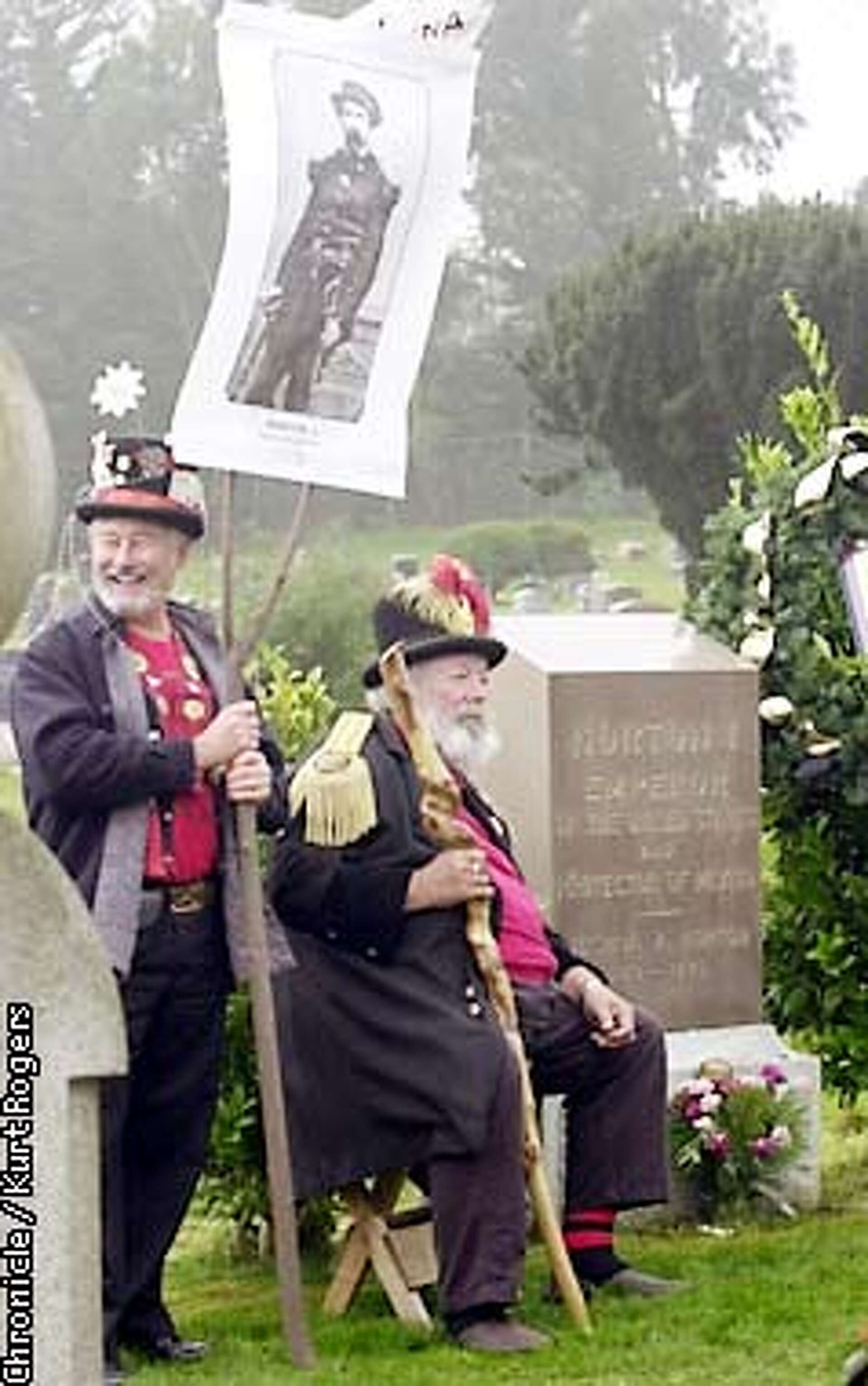 Clampers toast Emperor Norton / History buffs honor lunatic of old-time ...
