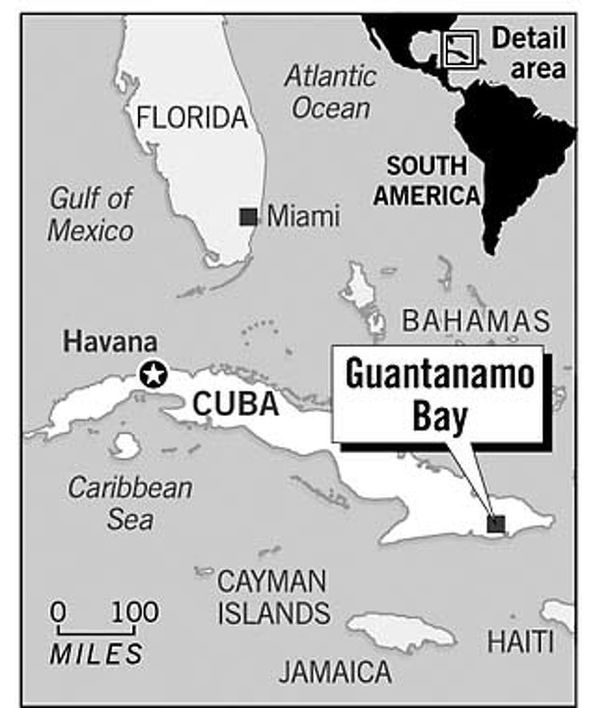 Guantanamo is a miniature America / Base has often seen worldwide attention