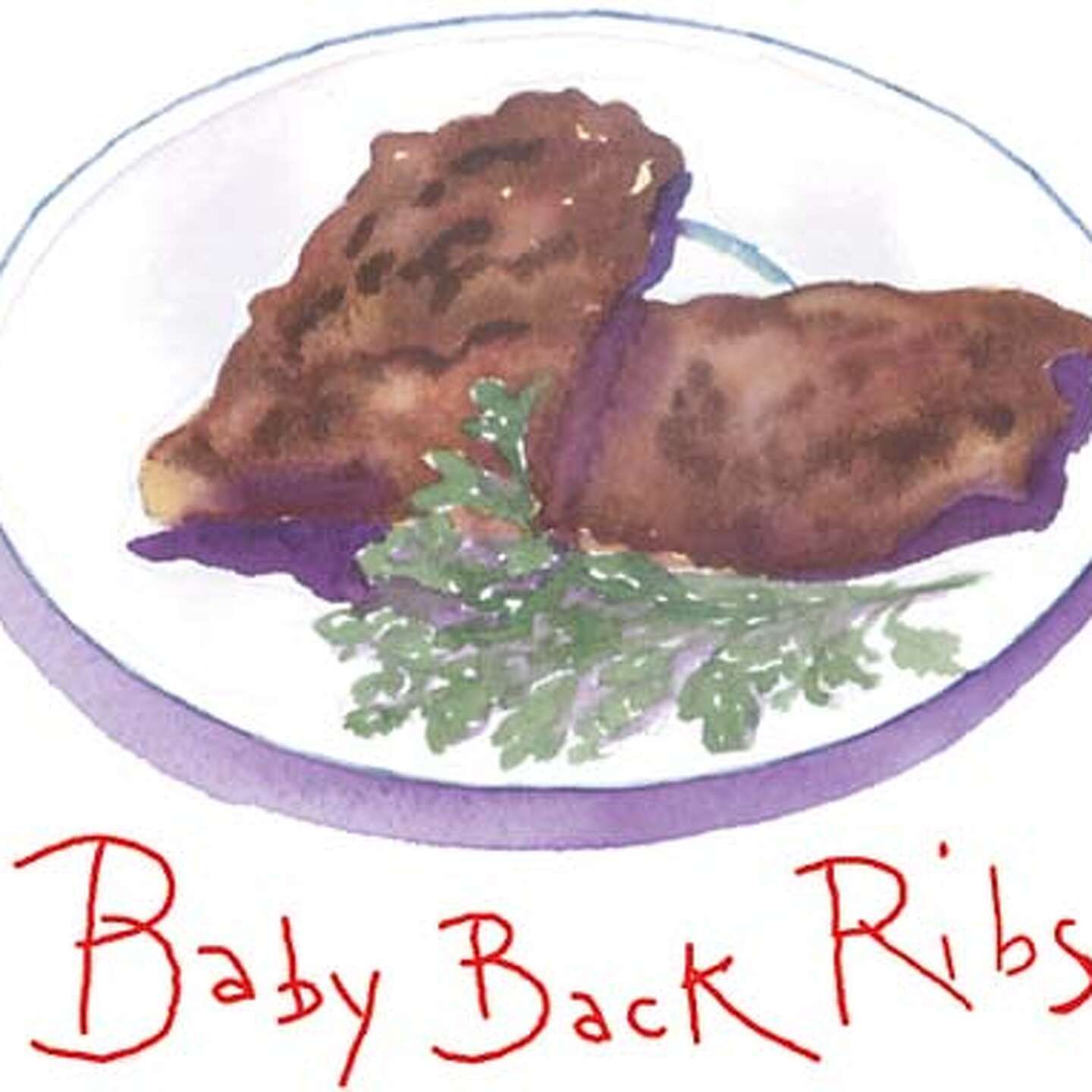 Ribs transport you to the tropics