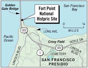 Fort Point -- go for the history, stay for the great natural beauty