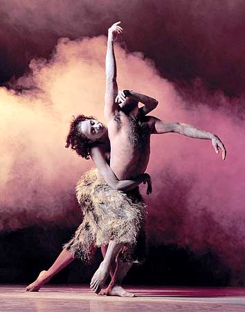 King to work with pygmy dancers / Florida premiere for 'People of Forest'