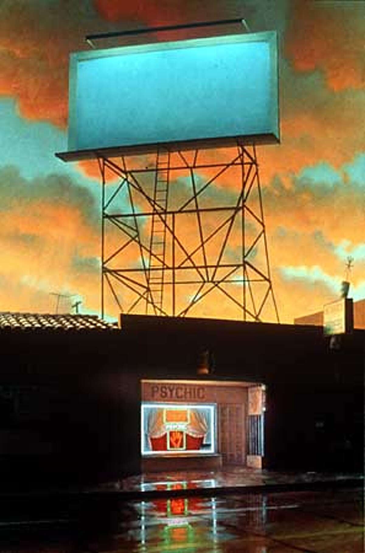 'Urban' despair and desolation / Two painters' works shown in San Jose