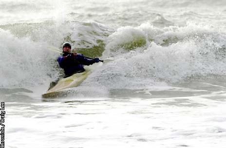 In search of the perfect surf kayak