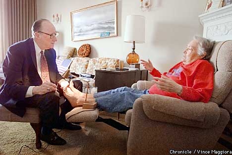 Best foot forward / S.F. podiatrist still makes house calls